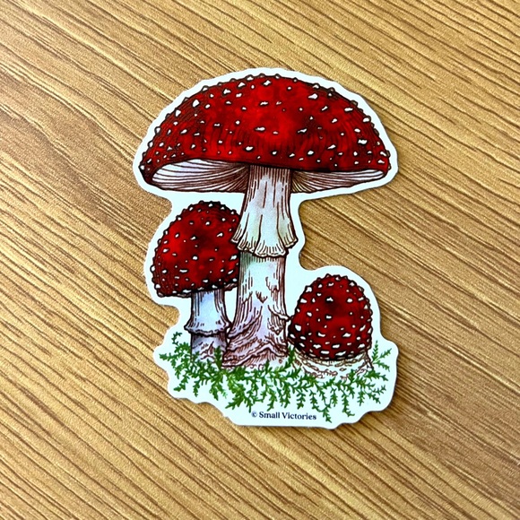 Art | Mushroom Sticker Nature Sticker Mushroom Decal | Poshmark